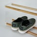 Oak & Glass Shoe Rack Shoe Shelf Multiple Sizes - Etsy