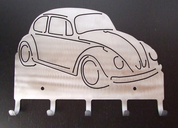 Items similar to VW Beetle Bug key rack on Etsy