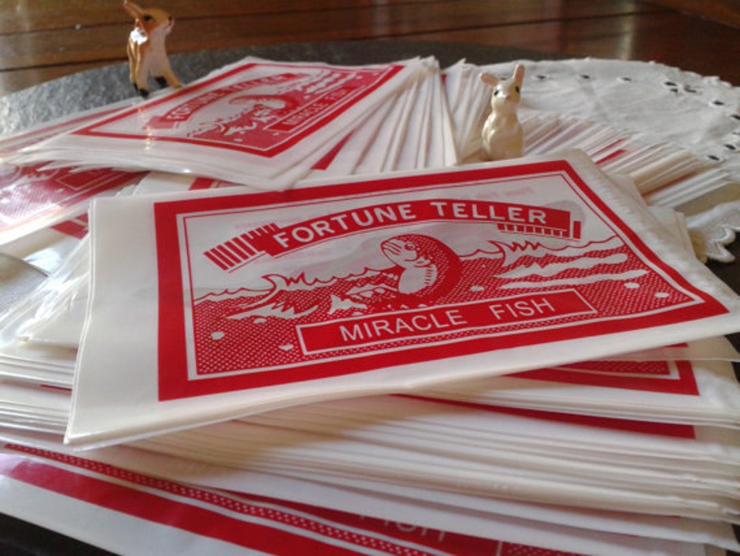 30 50 75 or 100+ Retro Fortune Teller Miracle Fish Tropical Beach ...