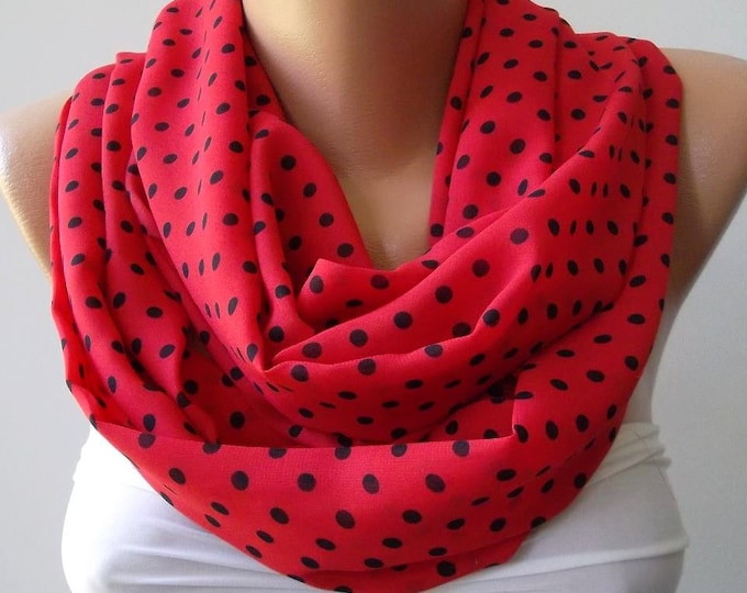 Elegant Infinity Scarf Loop Scarf Circle Scarf it Made With Good ...