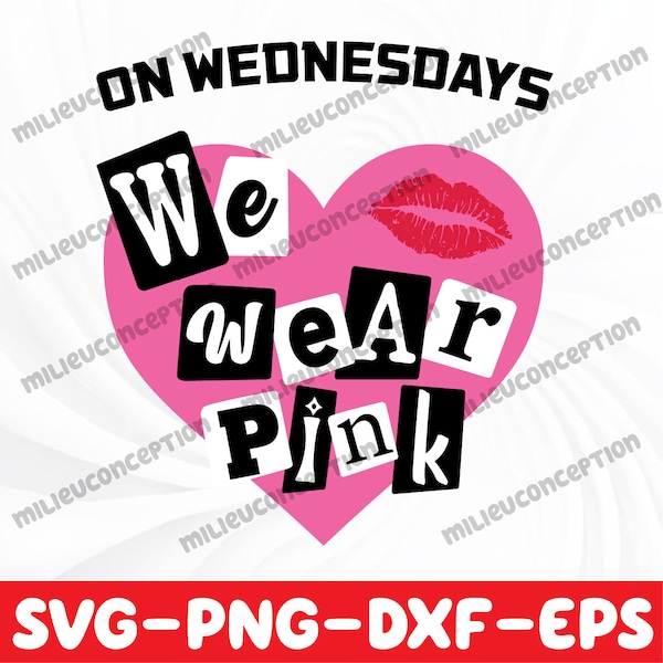 Pink Svg Etsy