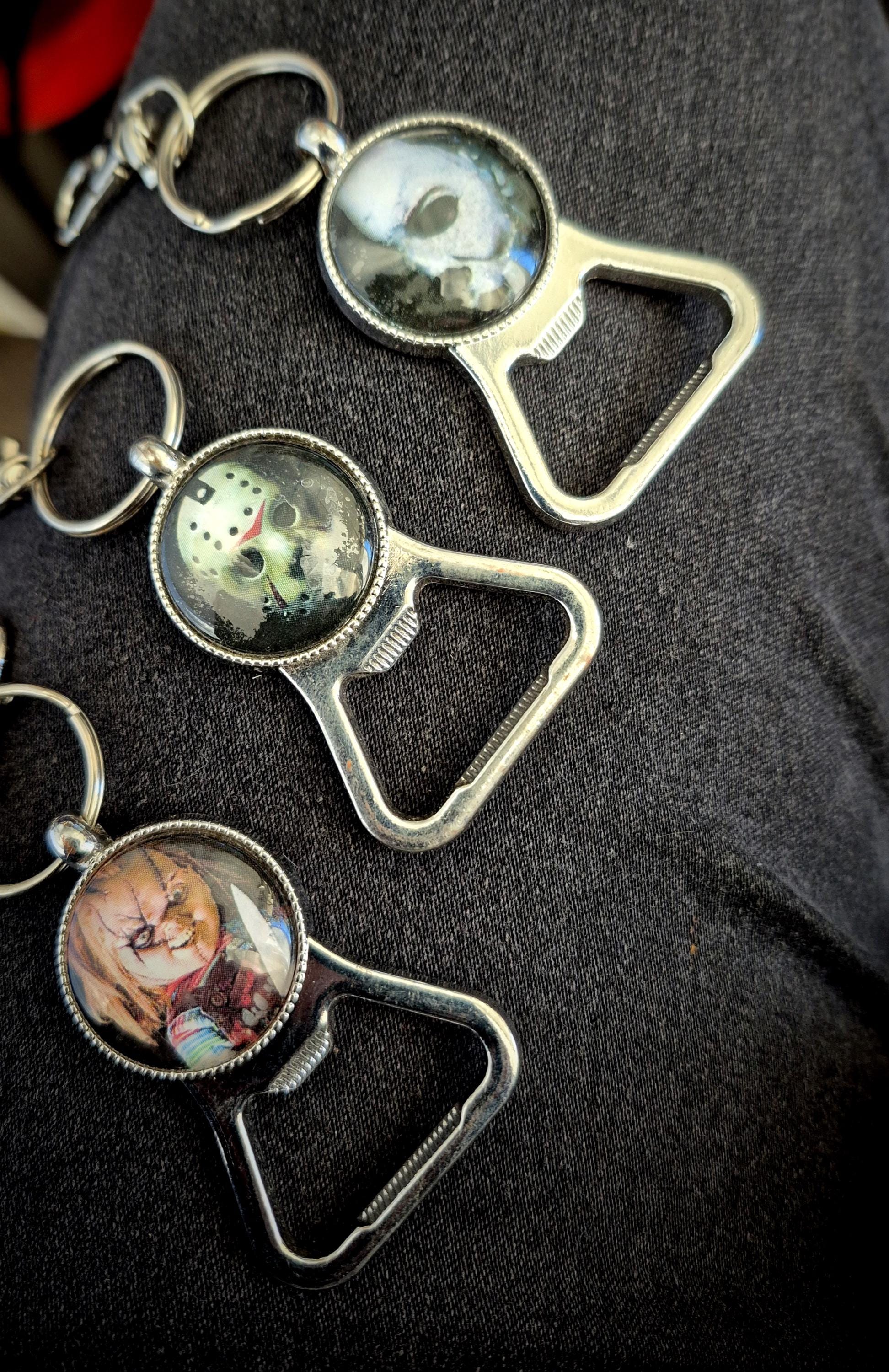 Horror Movie Bottlecap Opener/keychain. You Choose Image. Jason,michael ...