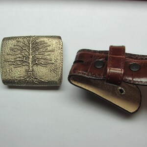 Personalized Family Tree Bronze Belt Buckle With up to Five Family ...