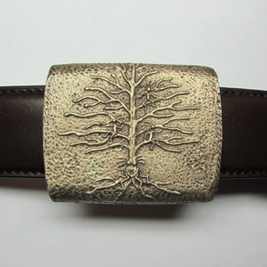 Personalized Family Tree Bronze Belt Buckle With up to Five Family ...