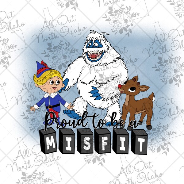 A Bit of Misfit Png - Etsy