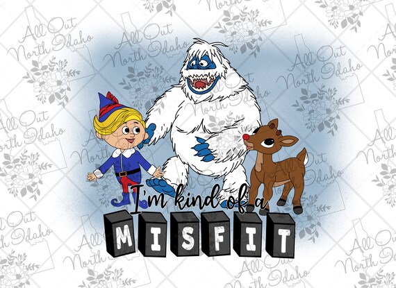 Im Kind of a Misfit Png Island of Misfit Toys Png - Etsy
