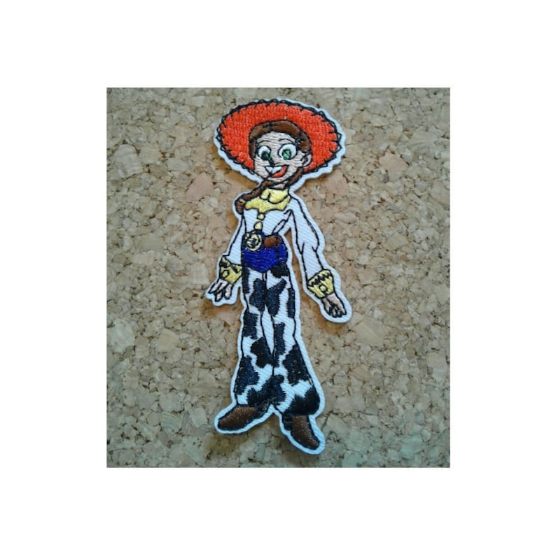 Toy Story - Jessie - Movie - Cowgirl - Embroidered Iron on Applique ...