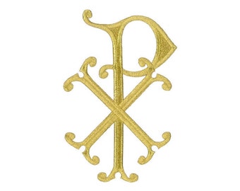 5h Chi-rho Christogram-liturgical-vestment-embroidered - Etsy