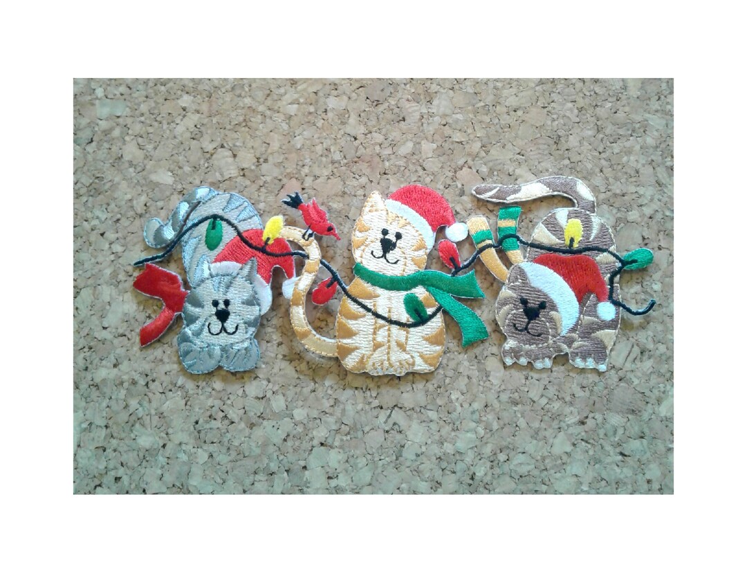 Christmas Cats Kittens Decorated Pets Crafts - Etsy