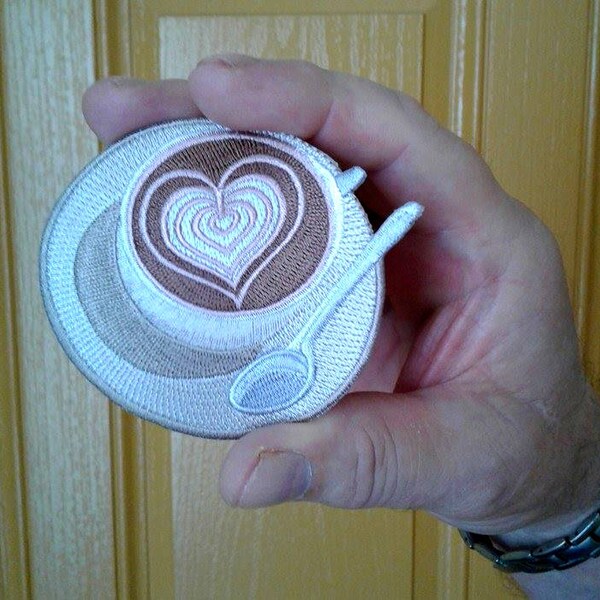 Coffee Patch Fabric - Etsy