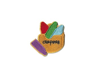 Crayon Patch Custom Made AP106 - Etsy