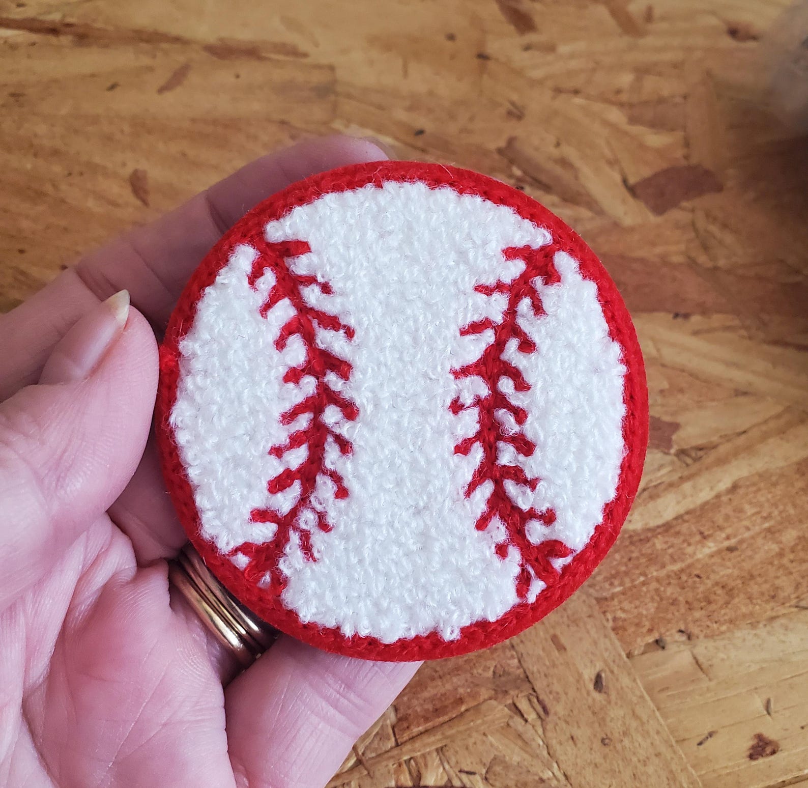 Baseball - Chenille W/embroidered Iron on Sports Patch - Etsy