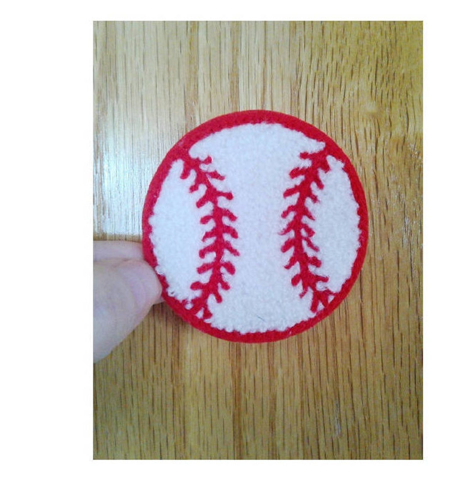Baseball - Chenille W/embroidered Iron on Sports Patch - Etsy