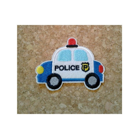 Police Police Car Serve & Protect Vehicles Embroidered | Etsy