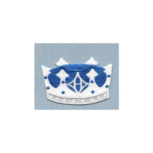 KING QUEEN CROWN Patch Iron-on Embroidered Funny Novelty | Etsy