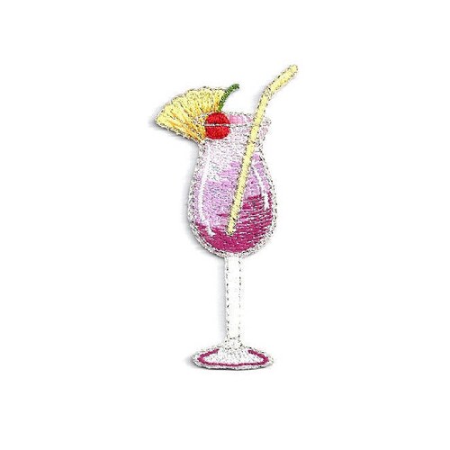Cocktail Tropical Drink Bar Party Cruise Embroidered - Etsy