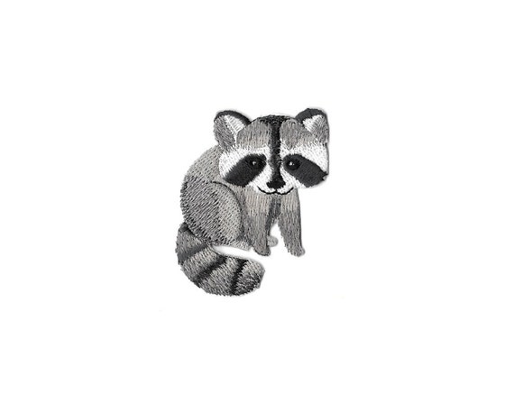 Raccoon Kit Bandit Baby Animal Forest Wild Animal | Etsy
