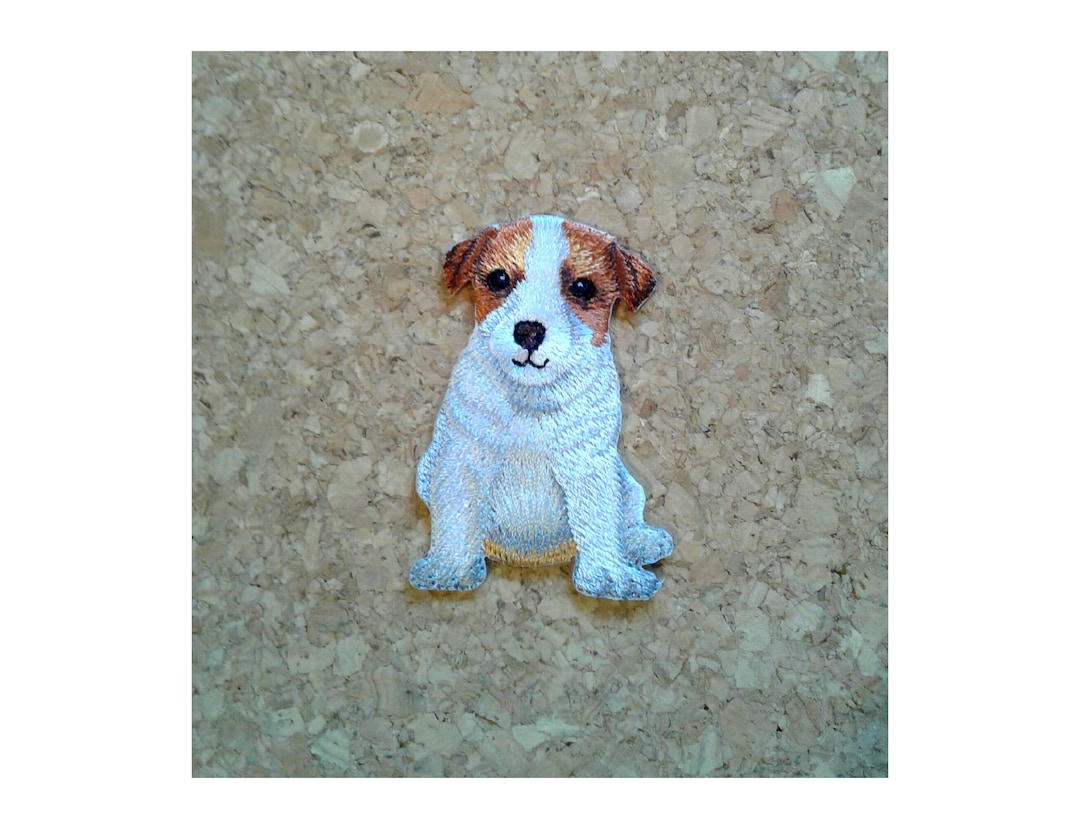 Dog - Jack Russell Terrier - Puppy - Pet - Embroidered Iron on Patch ...