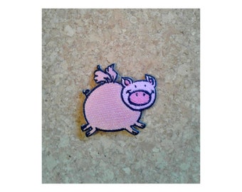 Pink Flying Pig | Etsy