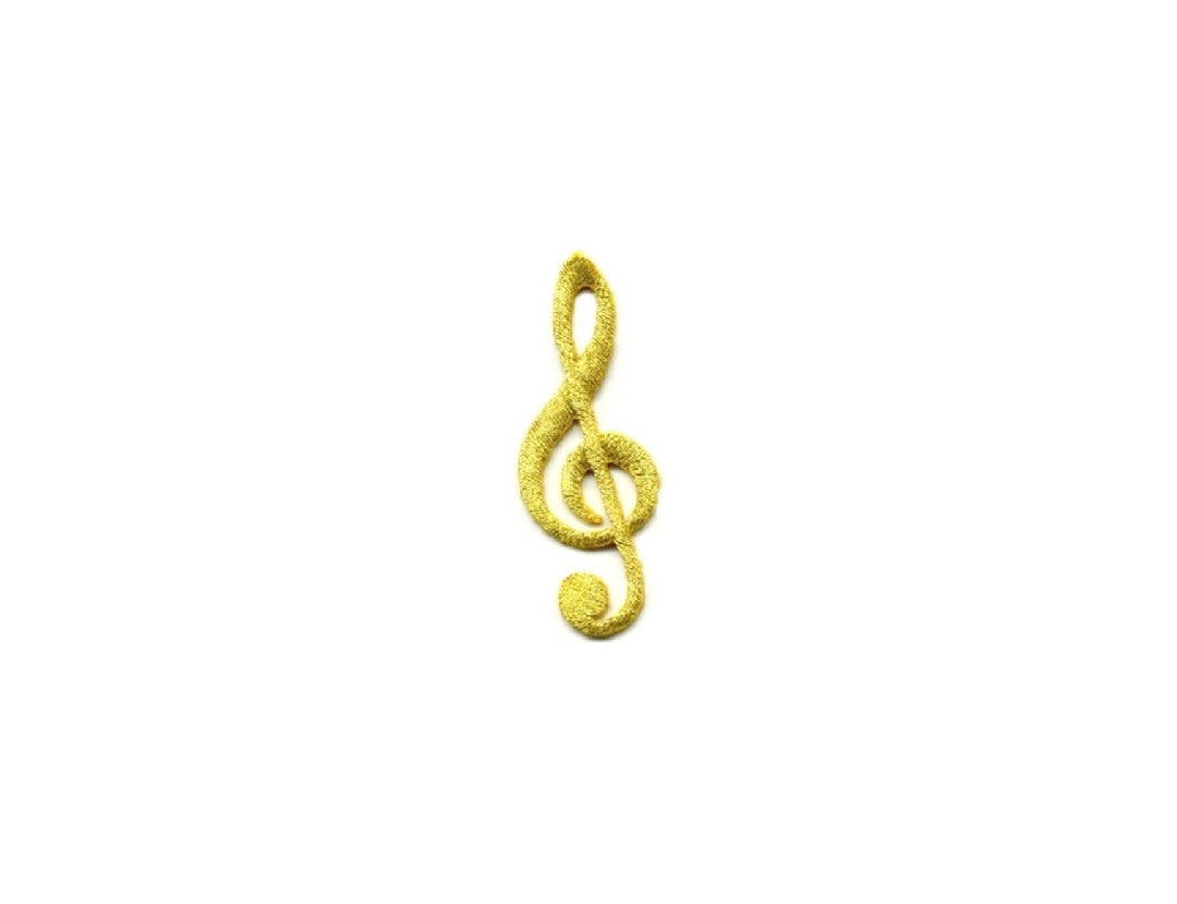 Music - Musical Note - Cleft Note - Band - DJ - School - Crafts - Gold ...