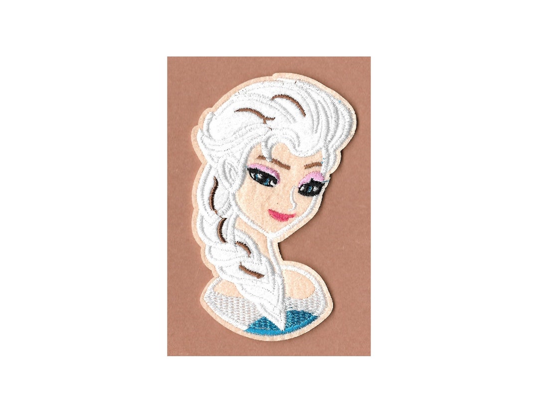Elsa - Frozen - Embroidered Iron on Applique Patch - Crafts - 3 7/8 ...