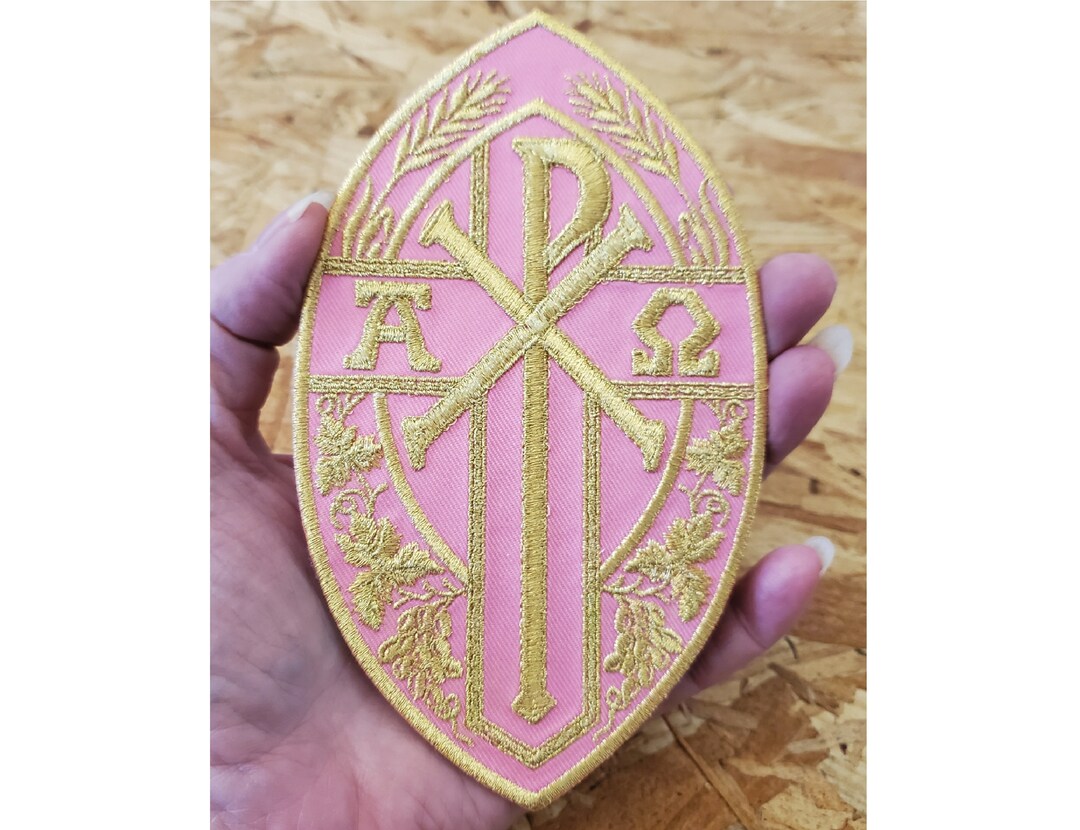 Chi-rho Christogram - Alpha and Omega - Stoles - Clergy - Iron on Patch ...