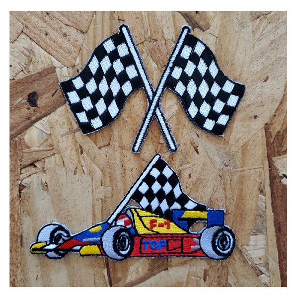 Applique Race Car - Etsy