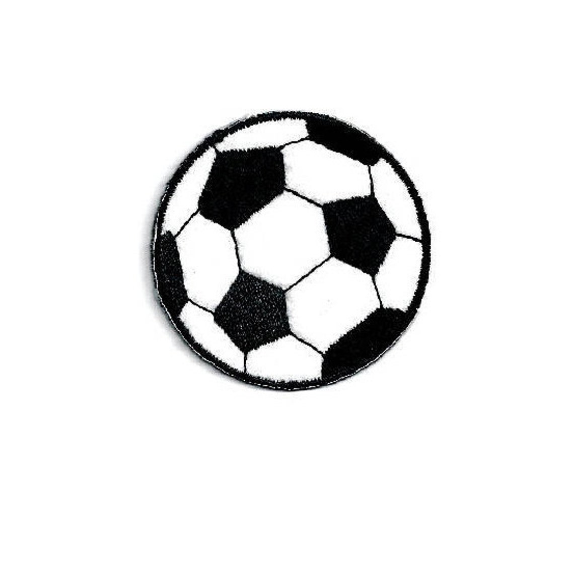 Soccer Ball Iron on Patch Sports School Embroidered - Etsy