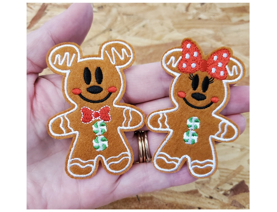 Mickey Minnie Gingerbread Set - Cookie - Christmas - Holiday ...