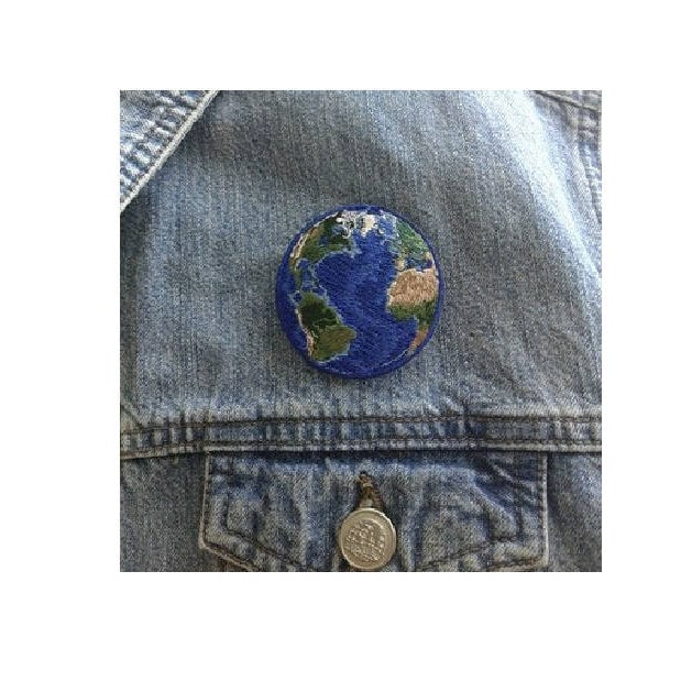 Earth Pin Brooch - Earth Day - Planet - World - Globe - Earth Science ...