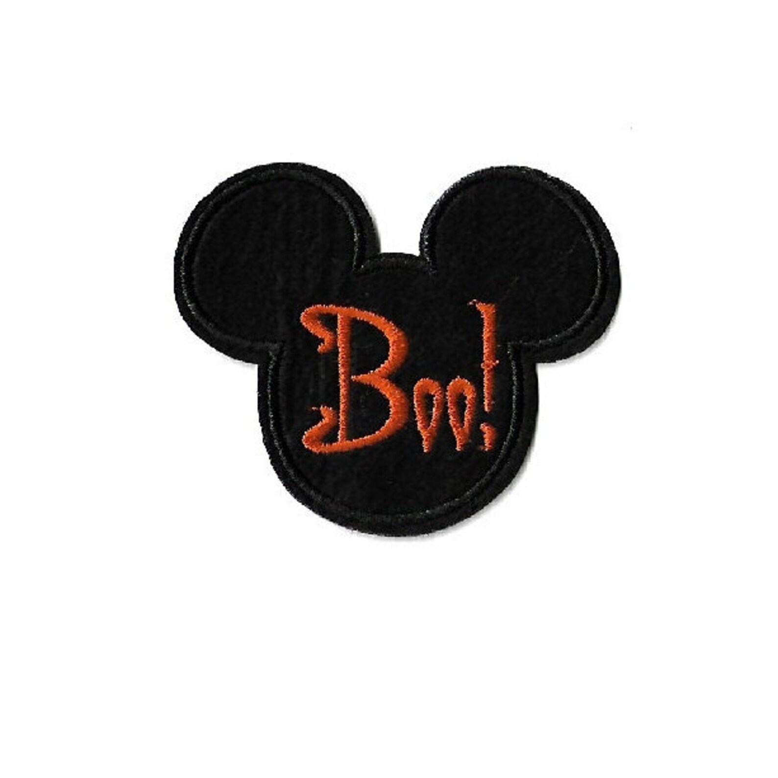 Mickey Mouse - BOO! - Fall - Autumn - Halloween - Embroidered Iron on ...