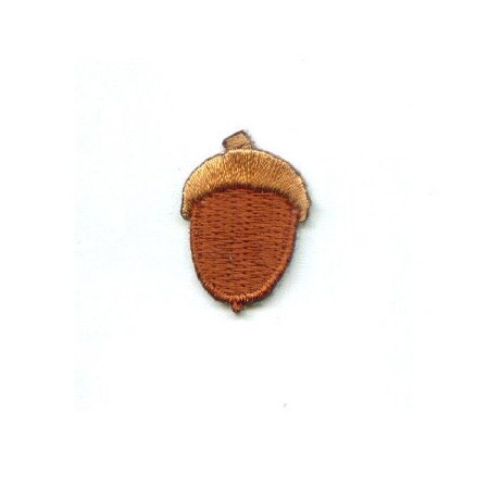 Acorn - Fall - Autumn - Embroidered Iron on Applique Patch - A - Etsy