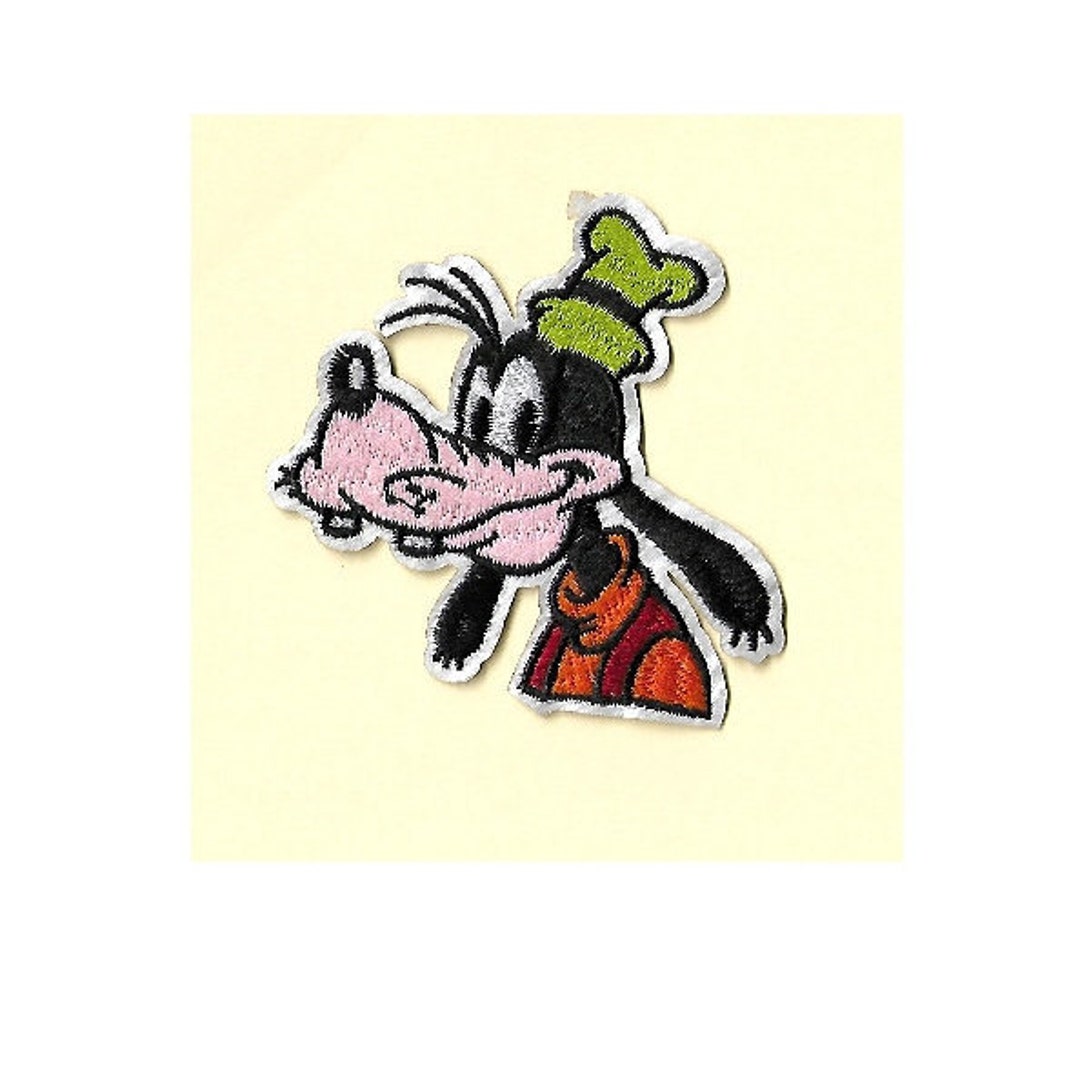 Goofy Dog Cartoon Embroidered Iron on Applique Patch B - Etsy