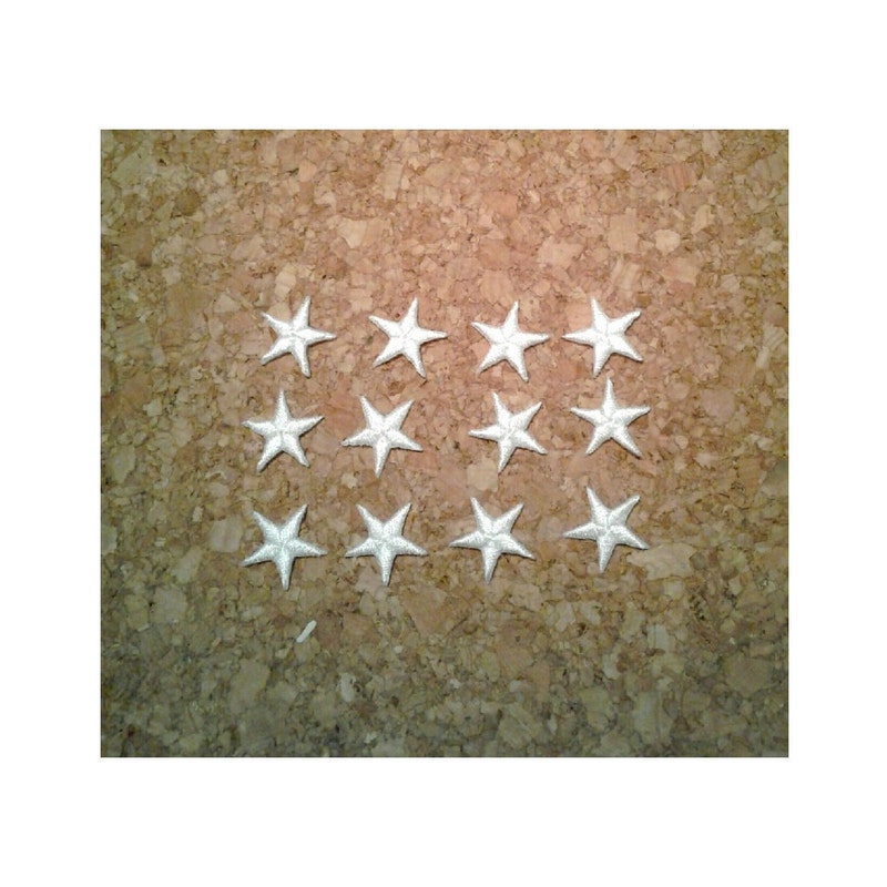White Metal 1 Stars - Etsy