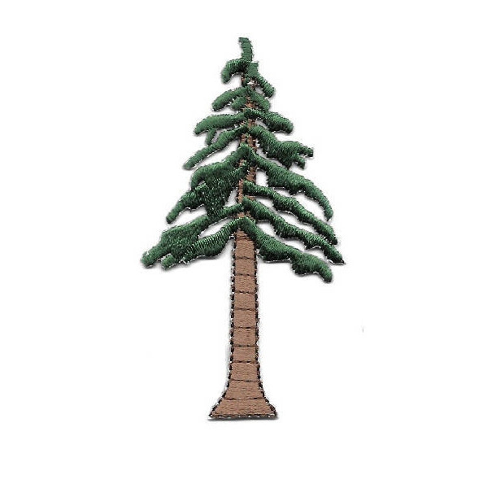 Tree Pine Tree Forest Nature Embroidered Iron on Applique Patch 3h - Etsy