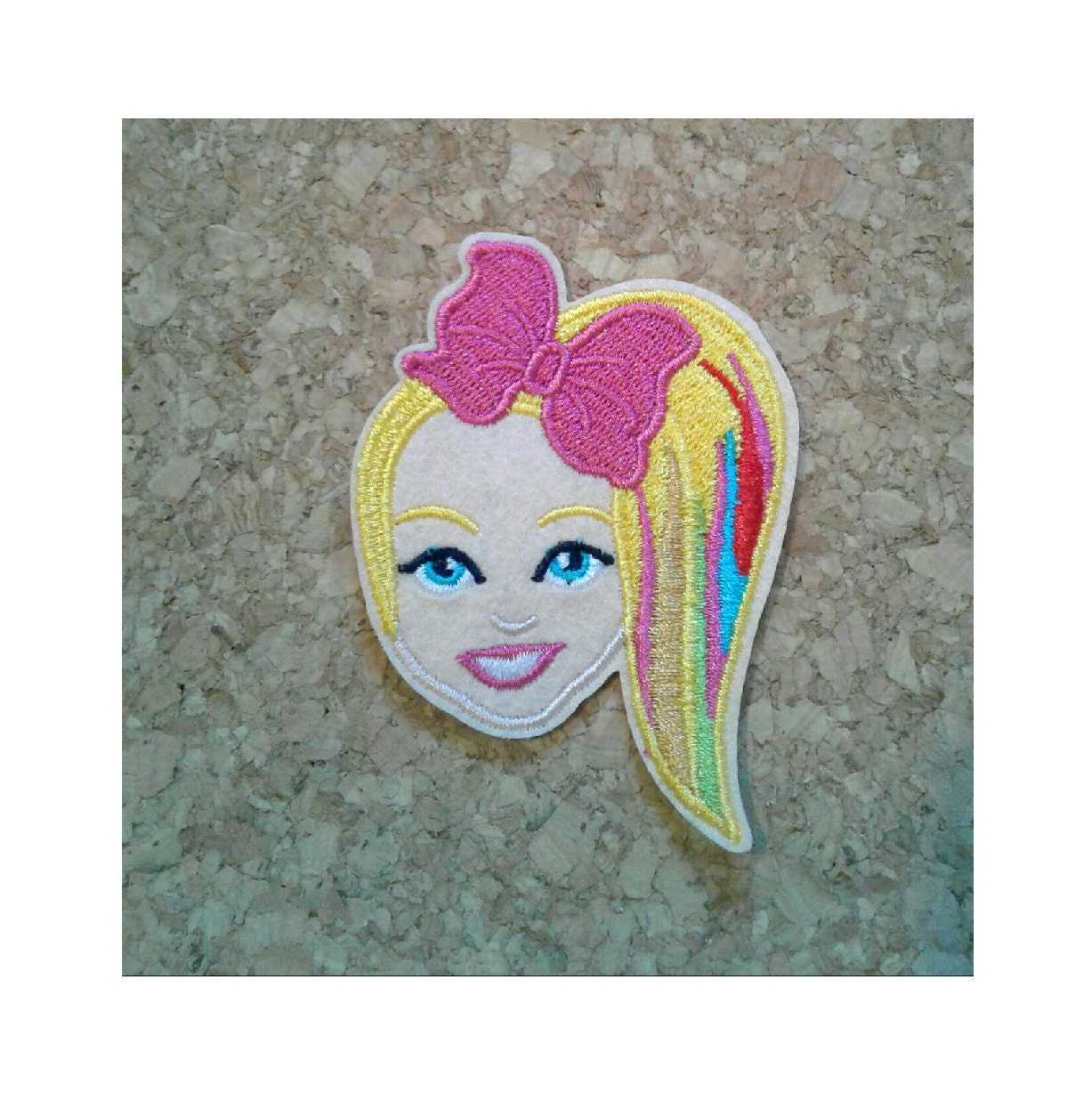 Teen Girl Singer - Ponytail - Pink Bow - Music - Teenager - Iron on ...