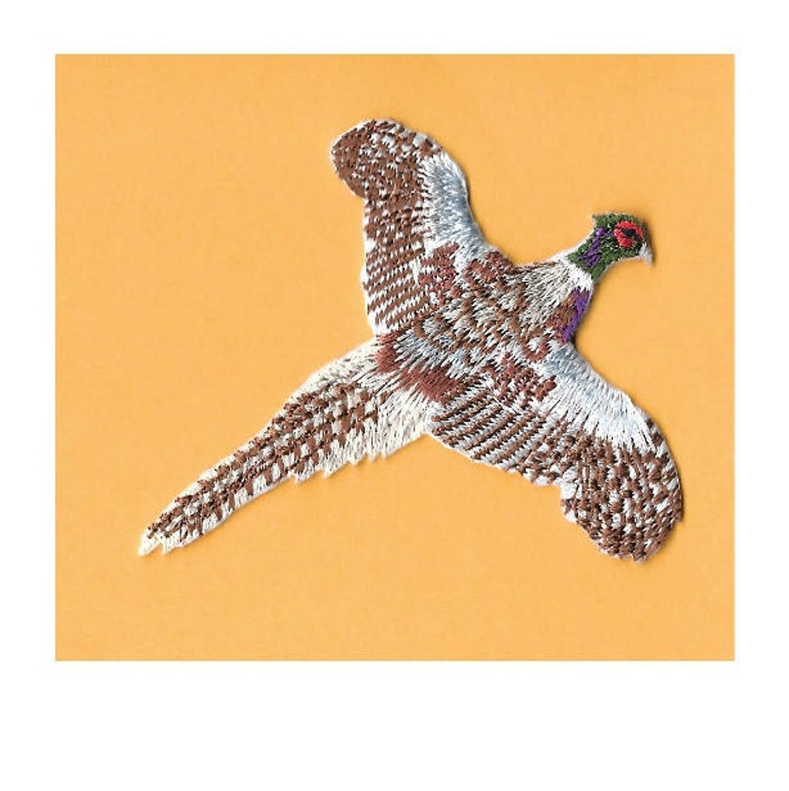 Pheasant Ring-necked Hunting Bird Wild Embroidered | Etsy