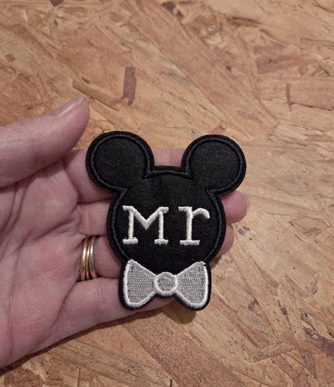 Mr - Mickey - Groom - Wedding - Crafts - Embroidered Iron on Applique ...