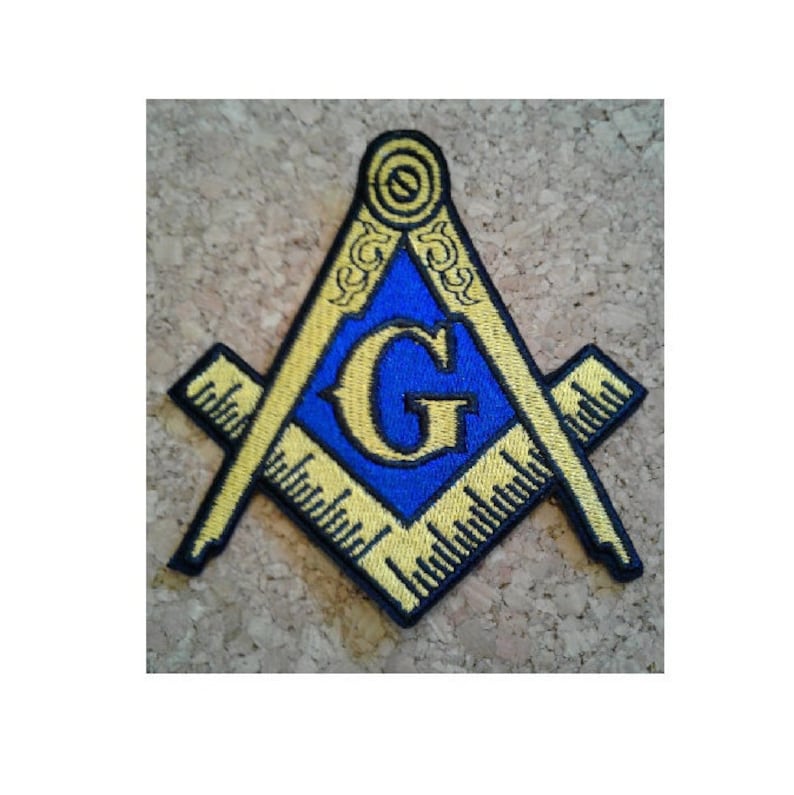 Masonic Logo - Masons - Freemason - Lodge - Embroidered Iron on Symbol ...