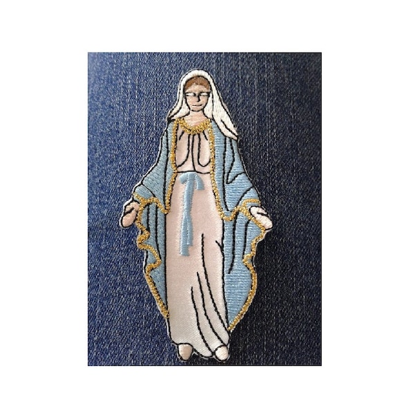 Virgin Mary Pin - Etsy
