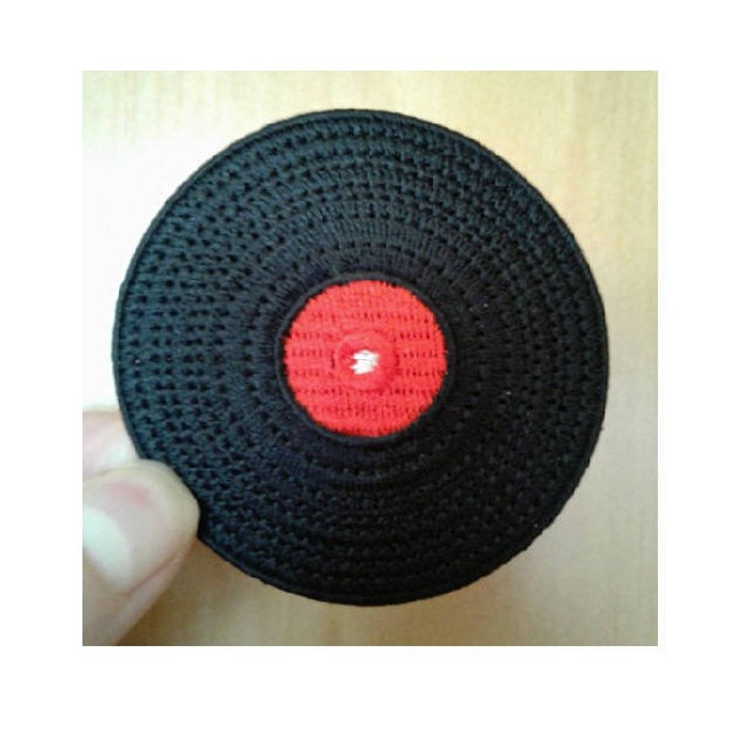 Music - Record - Album - LP - Rock & Roll - DJ - Embroidered Iron on ...