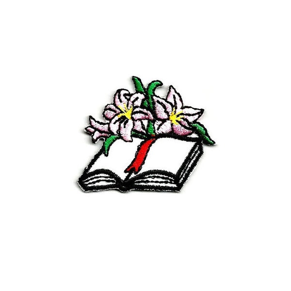 Open Book Applique - Etsy