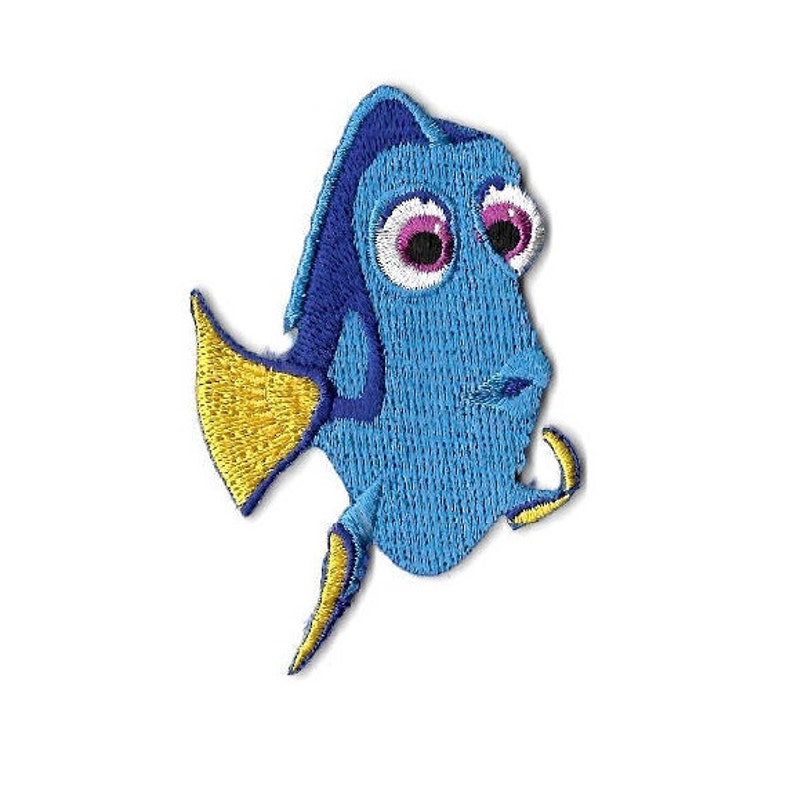 Dory Finding Dory Movie Nemo Fully Embroidered Iron on | Etsy