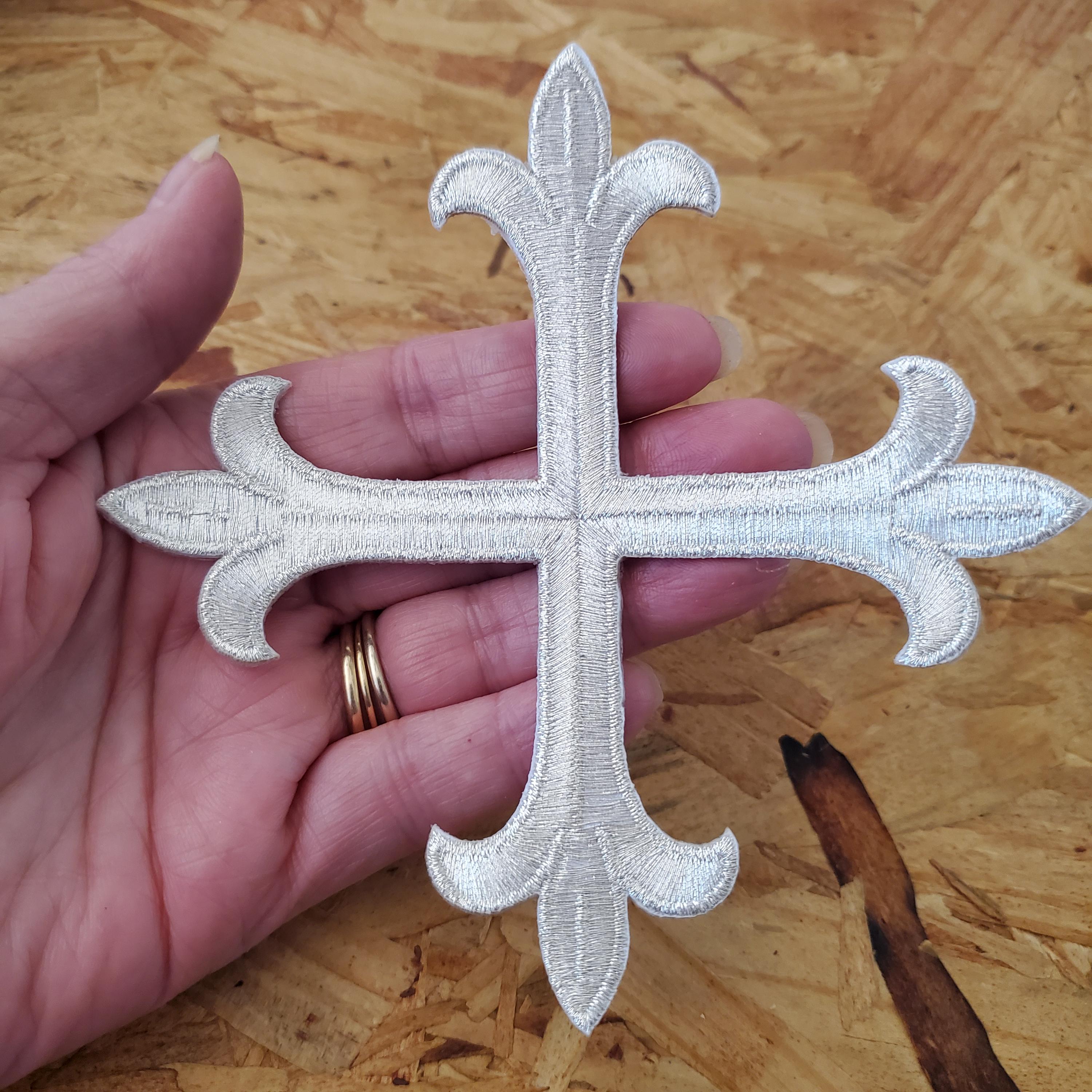 Cross - Greek Cross Fleur - Vestments - Stoles - Altar -banners ...