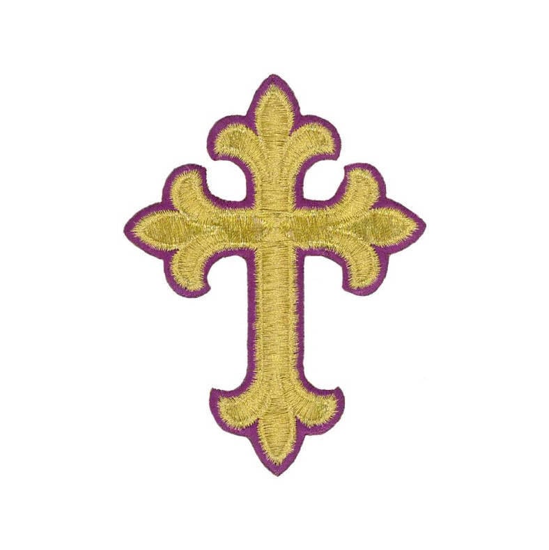 Purple And Gold Cross