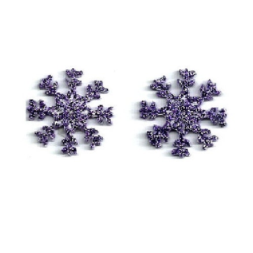 Set of 2 1 1/8 Snowflake Snowflakes Light Blue - Etsy