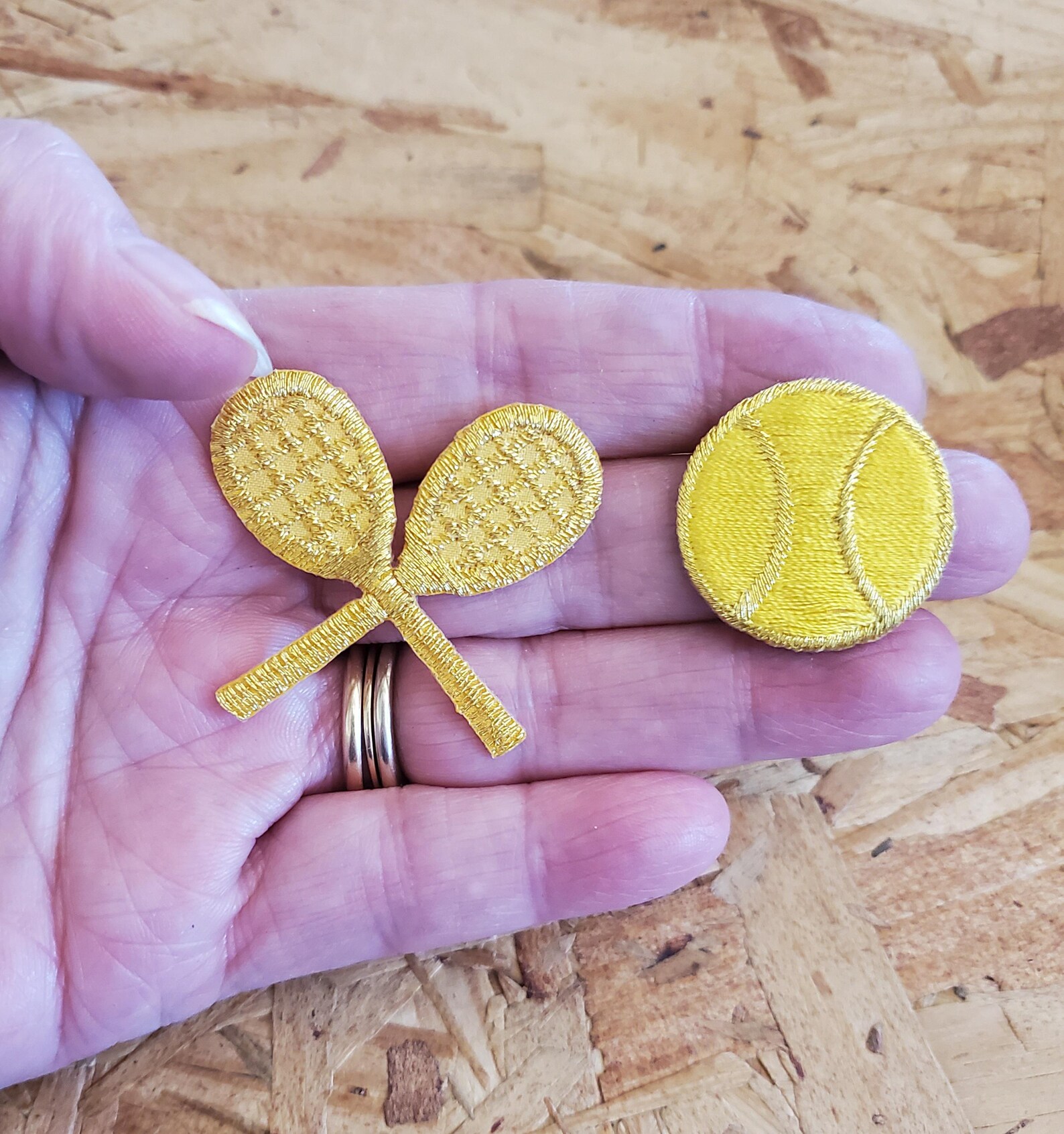 Tennis Patch - Tennis Racquet - Racket - Tennis Ball - Sports - Crafts ...