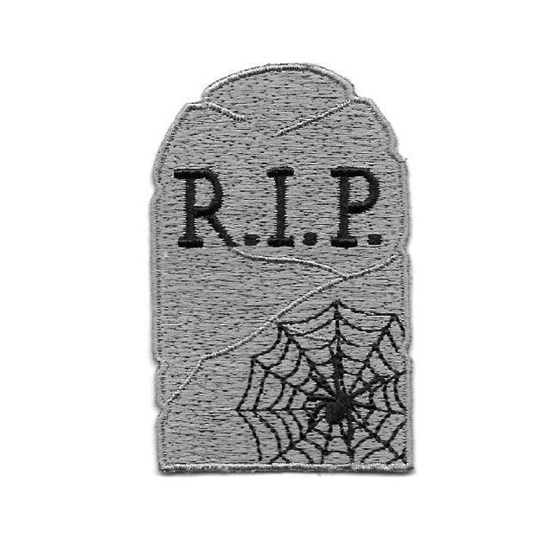 Tombstone Spider Spiderweb Halloween RIP Grave - Etsy