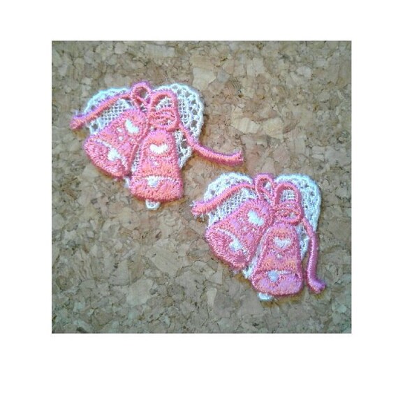 Bells Love Heart Wedding Bride Shower Embroidered | Etsy