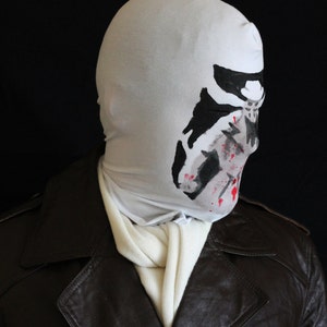 Rorschach Mask Moving Inkblots Bloodsplatter Before Watchmen Inspired ...